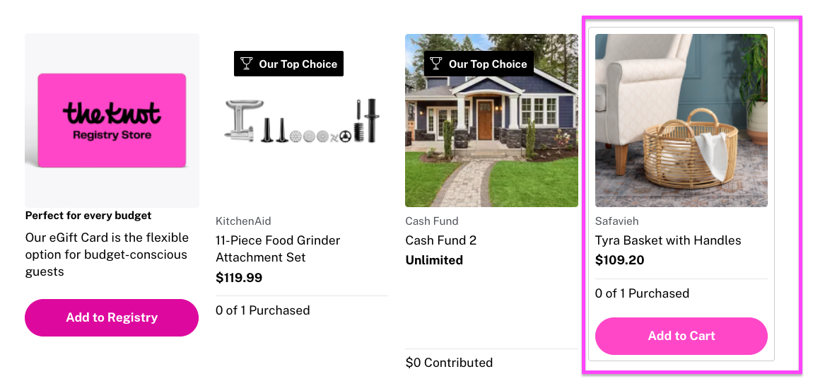 How do I remove a Knot Registry item from my Registry? – The Knot